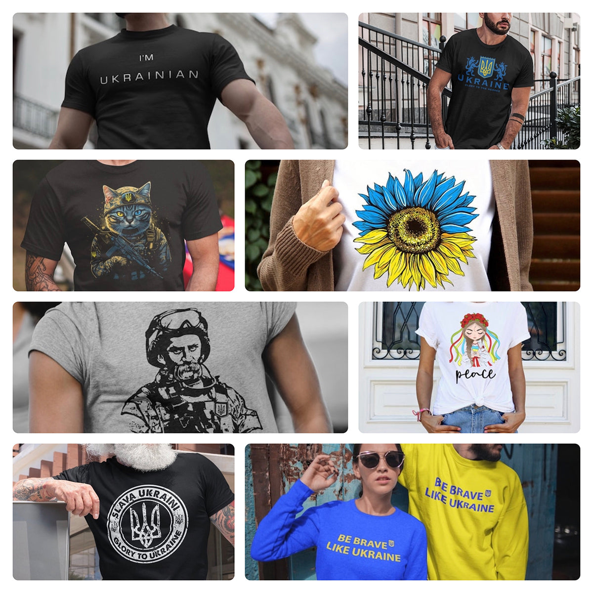 Ukrainian T-shirts – BlueYellowPrint